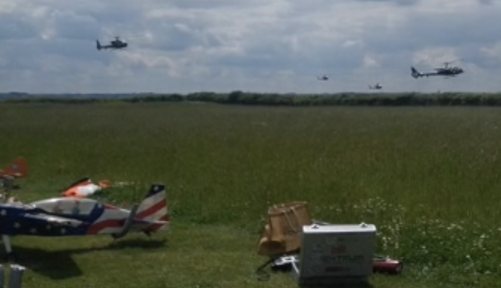 Full size heli activity today and tomorrow - North Berks Radio Model ...