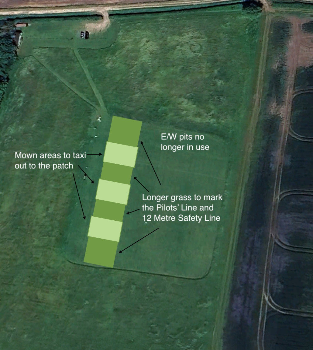 Change to pits and patch layout - North Berks Radio Model Aircraft Society